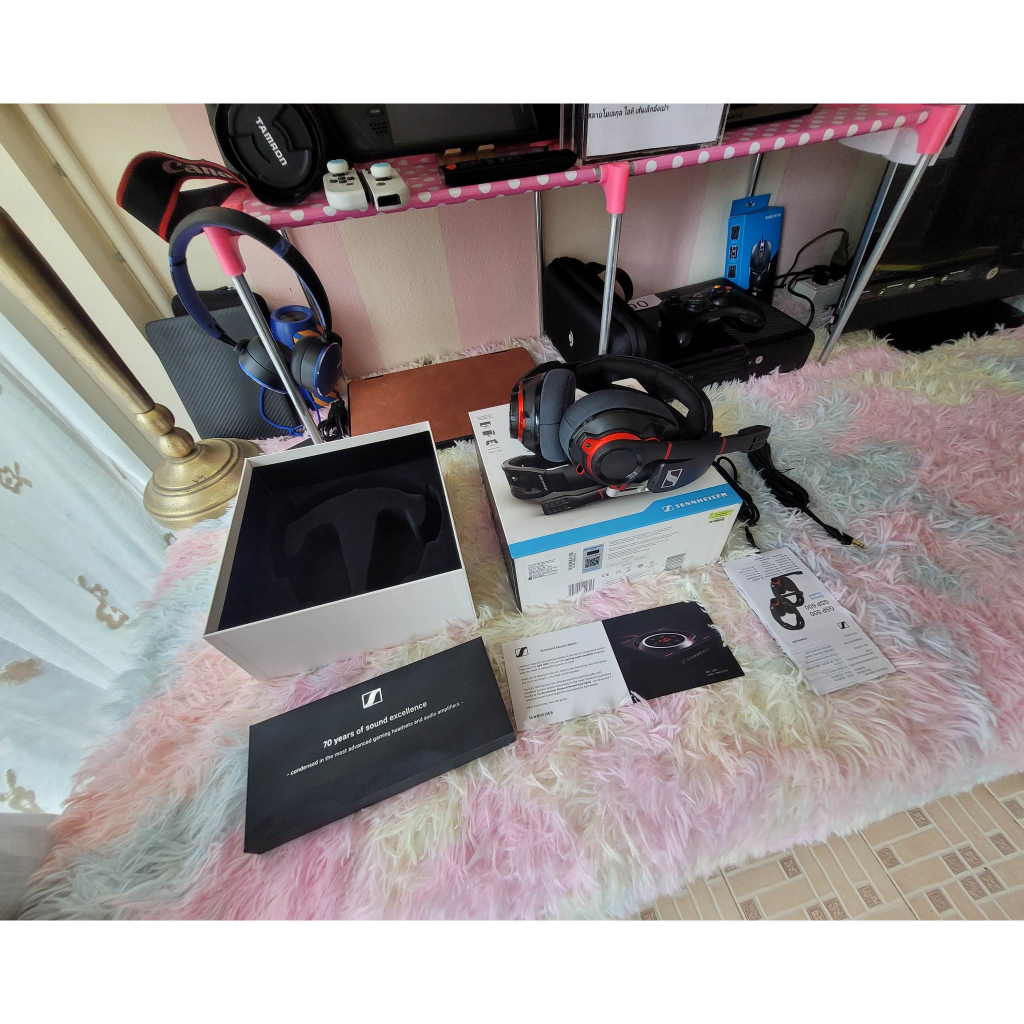 HEADSET (หูฟัง) EPOS SENNHEISER GSP 600 GAMING GEAR มืสองสภาพดี ครบ ...