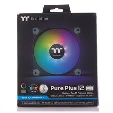 Pure Plus 12 RGB Radiator Fan TT Premium Edition (3-Fan Pack) CL-F063 ...