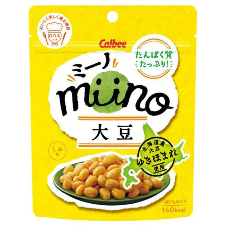 [พร้อมส่ง]Calbee Miino มี 3 รส ถั่วปากอ้า อบเกลือ //ถั่วแระญี่ปุ่น ถั่วดำ และเม็ดมะม่วงหิมพานต์ ...