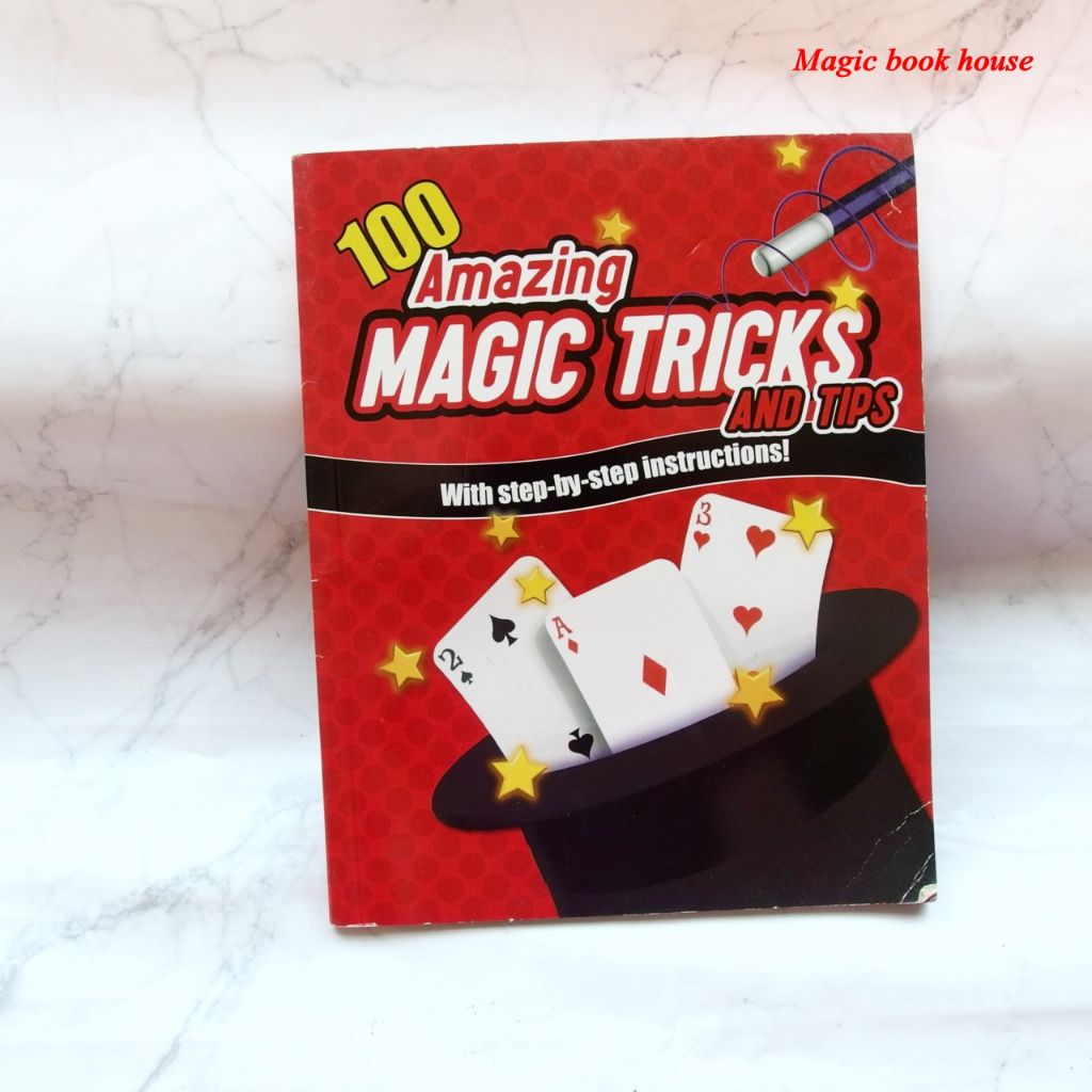 1000 Amazing MAGIC TRICKS AND TIPS : หนังสือกิจกรรมเด็ก ภาษาอังกฤษ (มือสอง) ปกอ่อน ขนาด เล่มเล็ก ...