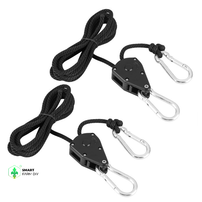 รอกปรับระดับไฟปลูก Rope ratchet hanger 1 ชิ้น 1/8 นิ้ว รอกแขวนไฟปลูก ...