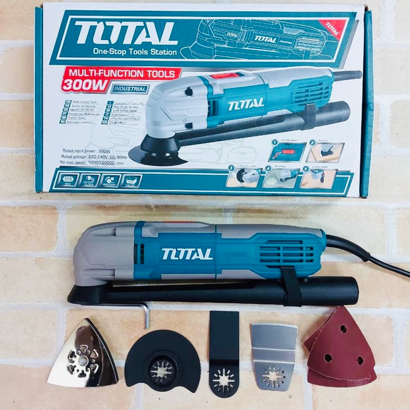 Total เครื่องตัด ขัด เซาะ บาก อเนกประสงค์ รุ่น TS3006 ( Multi-Function Tools ) -กำลังไฟ 300 ...