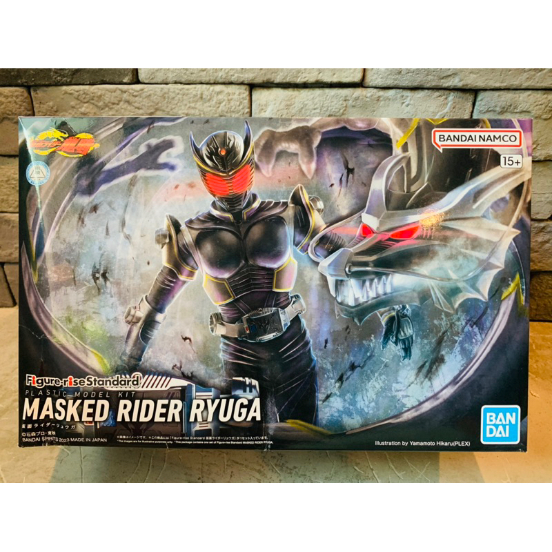 Figure-rise Standard Masked Rider Ryuga Bandai พร้อมส่ง กล่องมีตำหนิ | Shopee Thailand