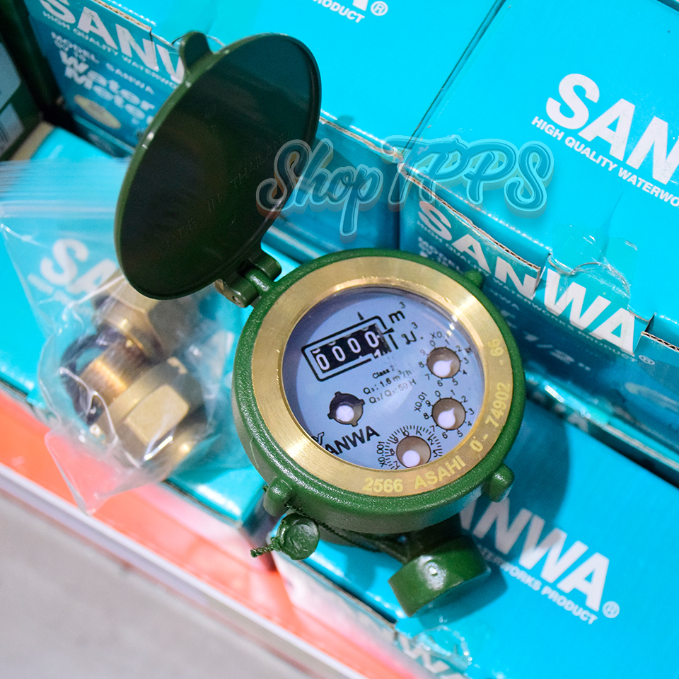 มิเตอร์น้ำ SANWA SV15 1/2 นิ้ว | Shopee Thailand