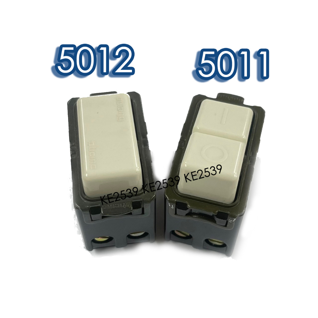สวิตช์เมจิก change over switch Bticino 16A 250V รุ่น 5011 5012 Made in Italy บิทิชิโน สวิทช์ ...