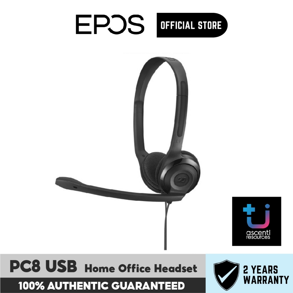 EPOS | Sennheiser PC 8 USB - Home Office Headset (PC 8 USB) | Shopee Thailand