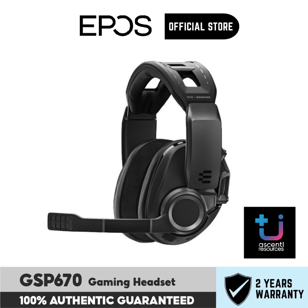 EPOS | (หูฟังเกมมิ่ง) Sennheiser GSP 670 - Gaming Headset (GSP 670) | Shopee Thailand