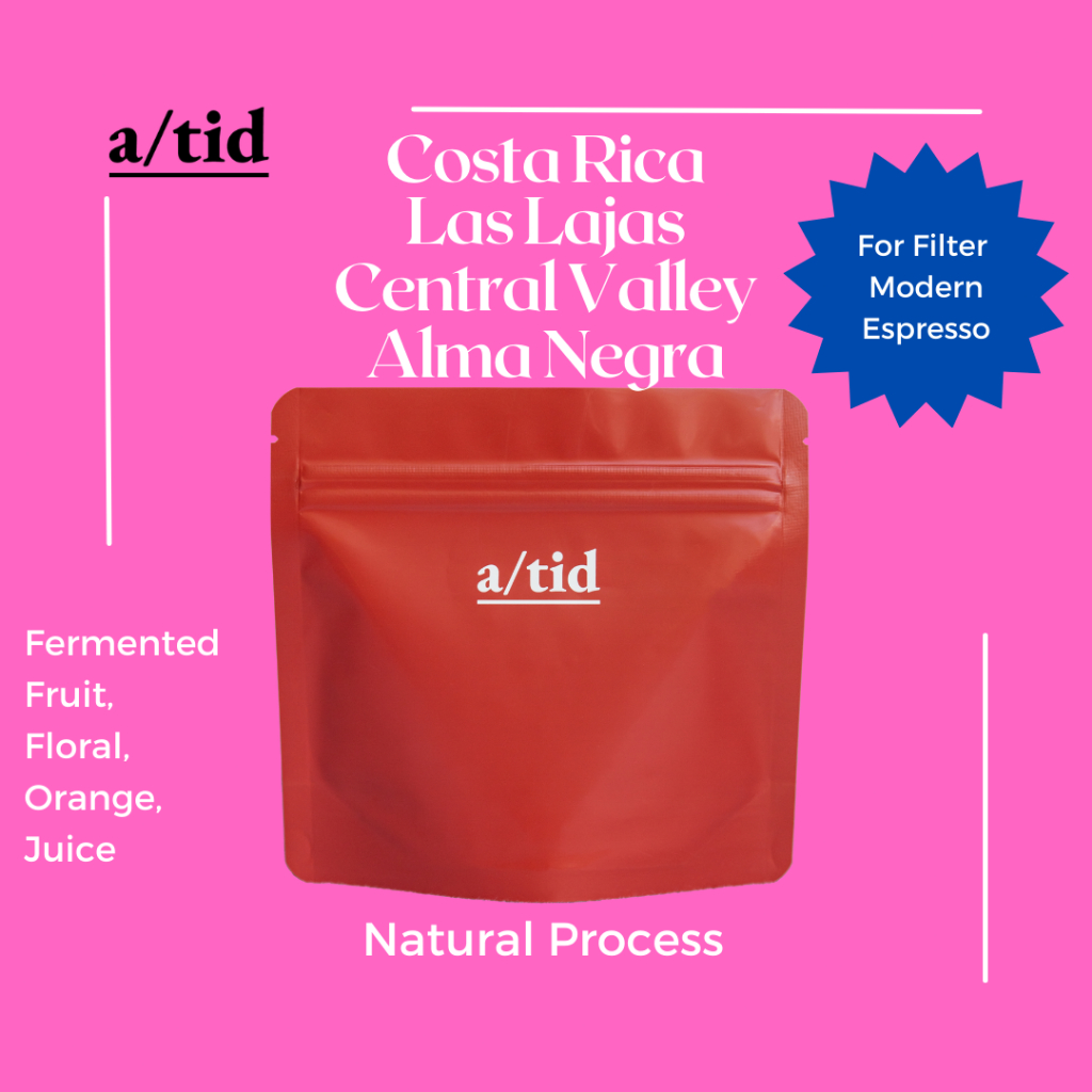 Atid Coffee Roaster Costa Rica Las Lajas Central Valley Alma Negra เมล็ดกาแฟ คั่วอ่อน กาแฟดริป ...