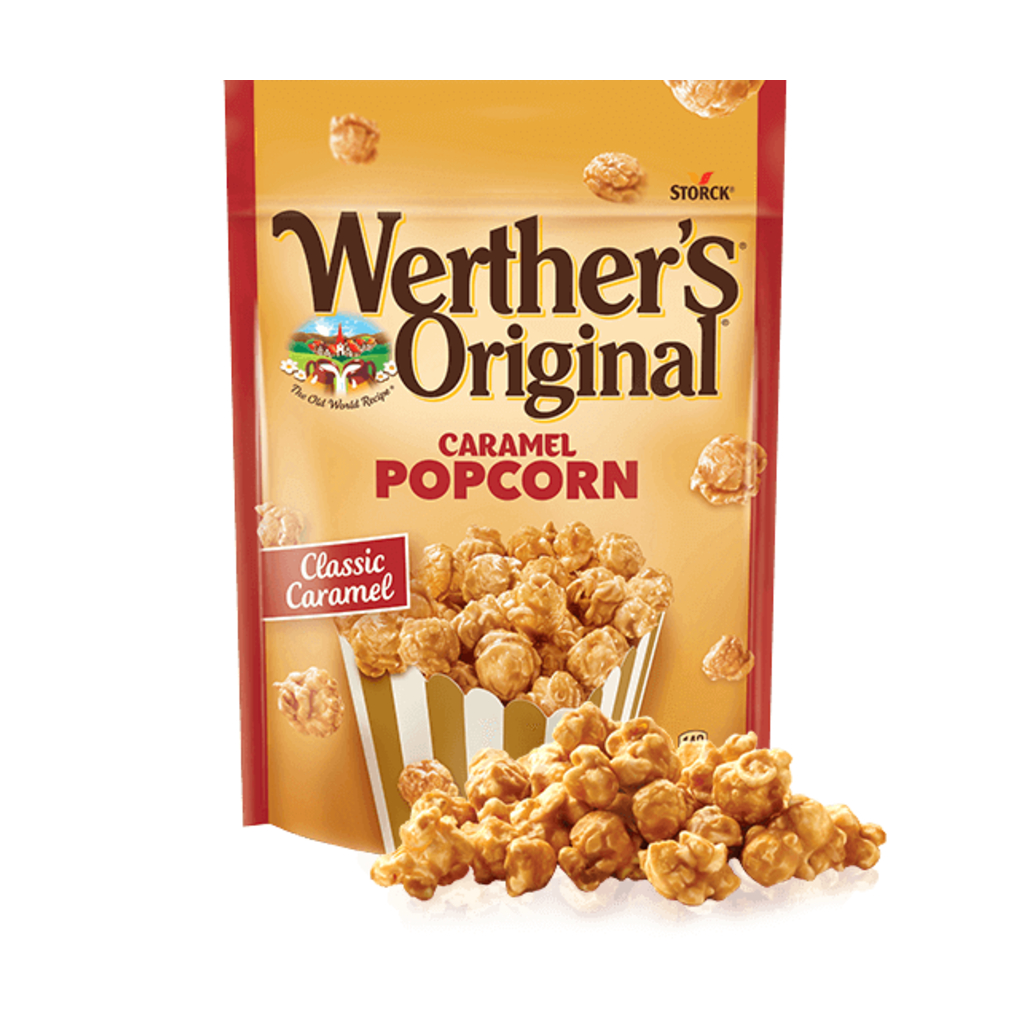 Werther's Original Caramel Popcorn ป๊อบคอร์น เวอร์เธอร์ Popsecret ...
