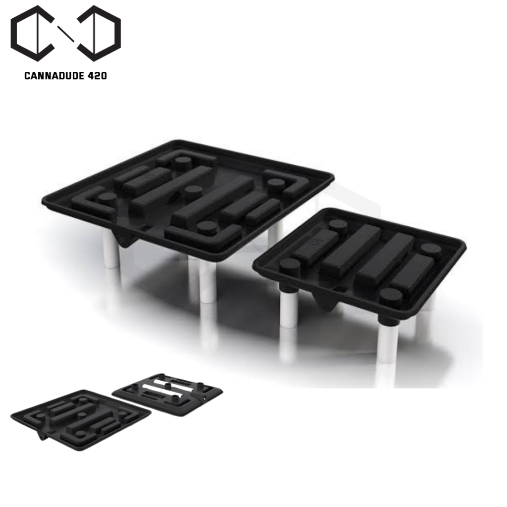 Run Off Tray ถาดรองกระถางต้นไม้ พร้อมระบบเดรนน้ำออก พร้อมขาตั้ง มีสอง ...