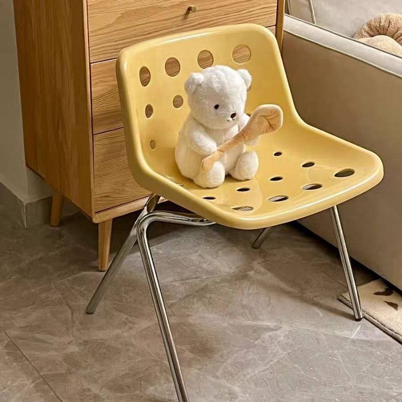 พร้อมส่ง 🧀 เก้าอี้ซีสสีเหลือง Cheese Chair | Shopee Thailand