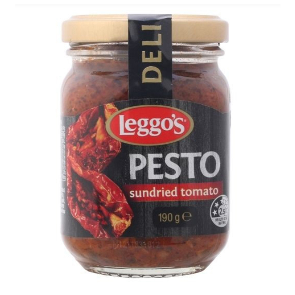 Leggo's Pesto Sun Dried Tomato Sauce 190g.เลกโกส์เพสโต้ซอสมะเขือเทศอบ ...