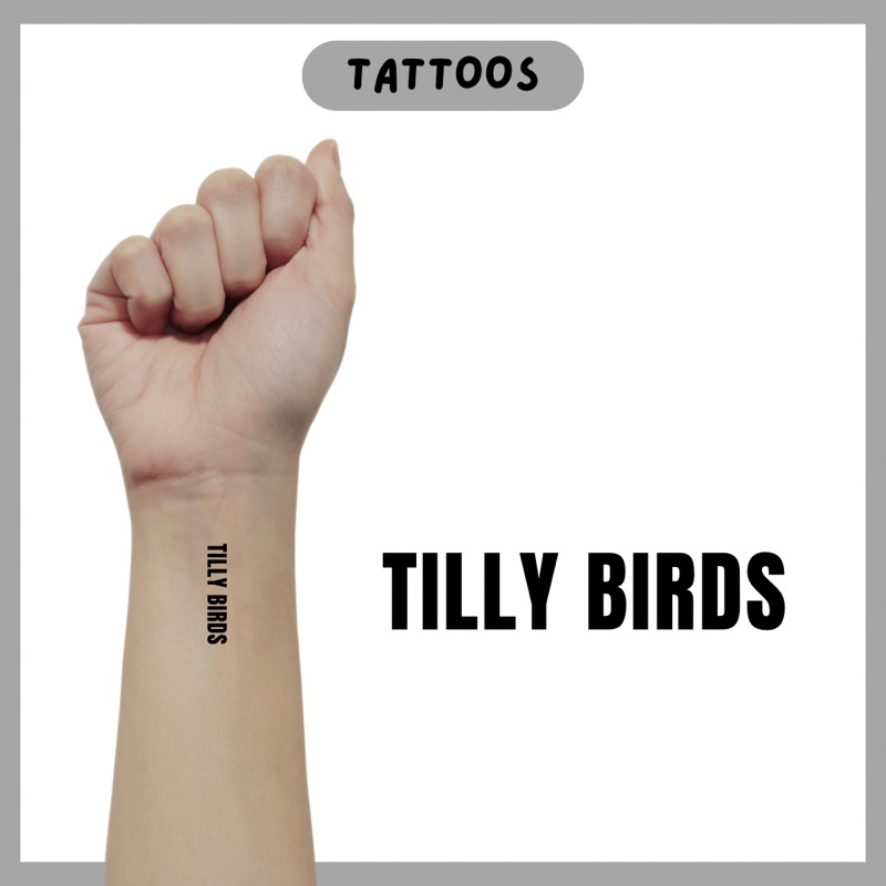 Tilly Birds Tattoos (แทททู) | Shopee Thailand