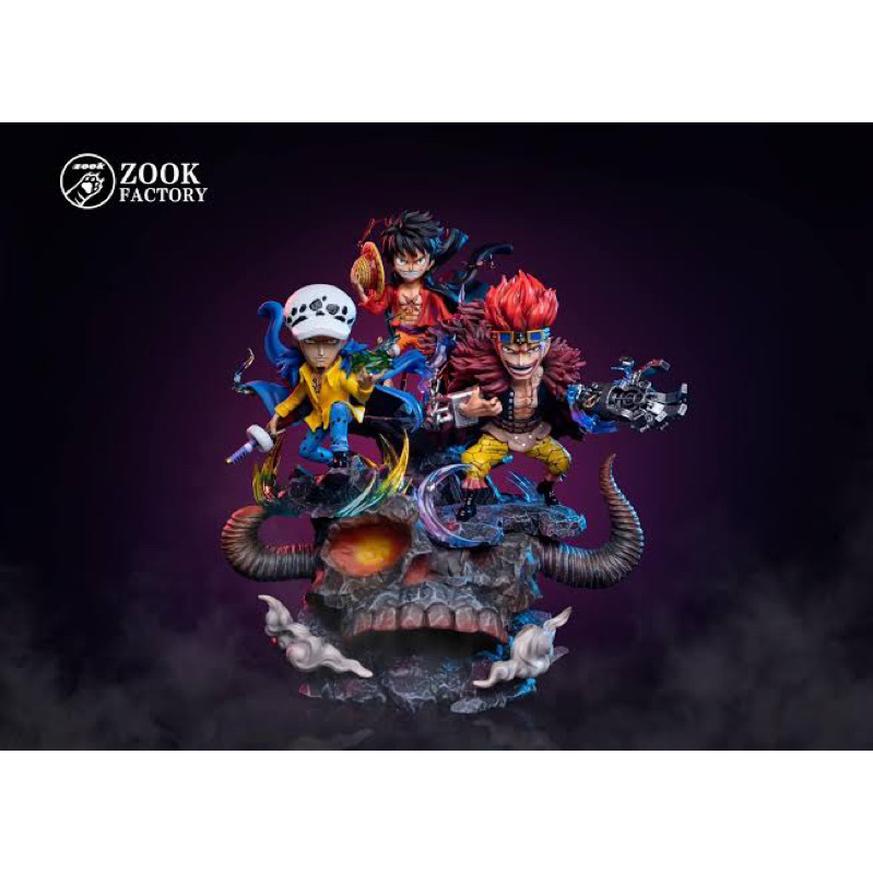 Resin WCF OnePiece - Law x Luffy x Kid by ZOOK STUDIO | Shopee Thailand