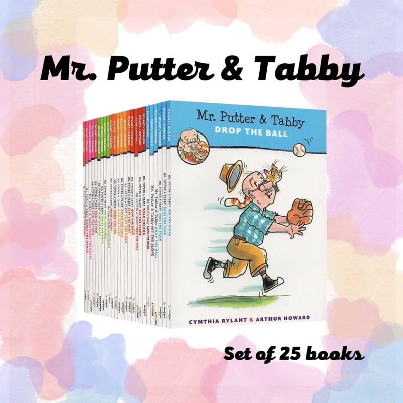 วรรณกรรมเยาวชนภาษาอังกฤษ สำหรับเด็ก Mr. Putter & Tabby (25 เล่ม ...