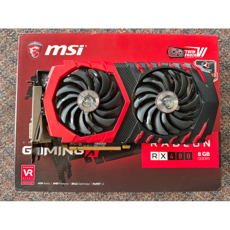 Msi Gaming X rx 480 8g | Shopee Thailand