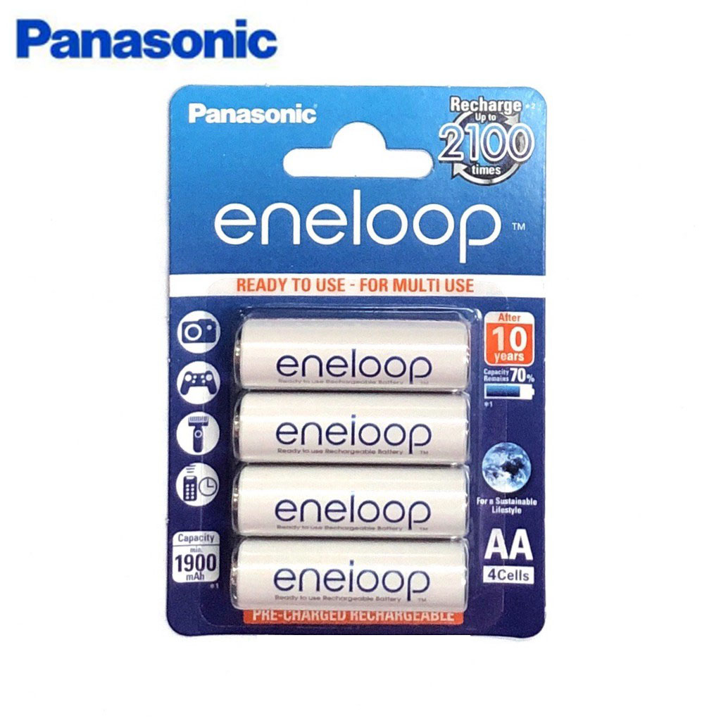 Panasonic Eneloop 1900mah/800mah Rechargeable Battery | Shopee Thailand