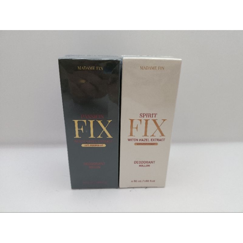 Madame fin Fix Deodorant Rollon มาดามฟิน ฟิกซ์ บอดี้ โรลออน | Shopee ...