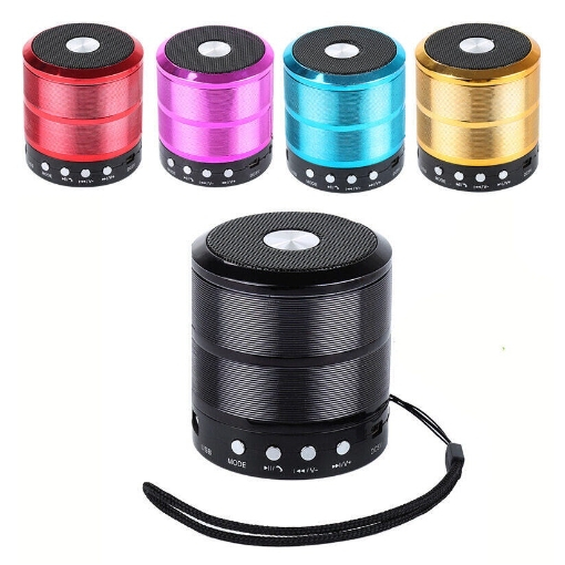 ลำโพงไร้สายแบบพกพา Mini Bluetooth Sound Box รองรับไฟล์เพลง MP3 ผ่านช่อง ...