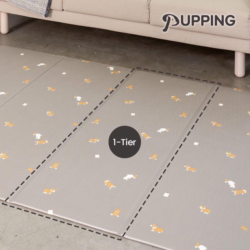 Pupping Petmat 1 Tier แผ่นกันลื่นสัตว์เลี้ยง Pupping ขนาดพิเศษ 48 x 140 ...