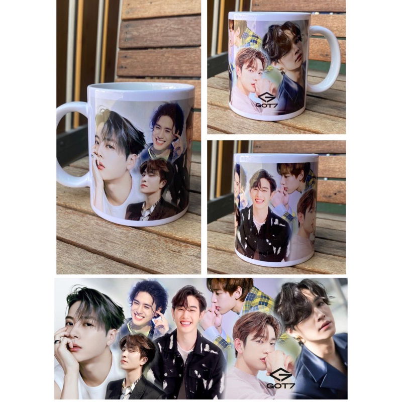แก้วสกรีน แก้วมัค แก้วเซรามิค รูปรวม Got7-V1 | Shopee Thailand
