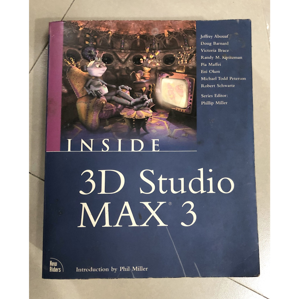 หนังสือ Inside 3D Studio MAX 3 โดย Phil Miller ภาษาอังกฤษทั้งเล่ม เล่มหนา จำนวน 1,392 หน้า ไม่มี ...