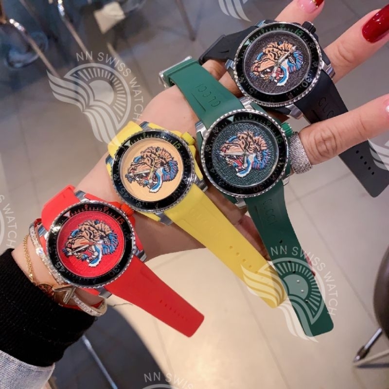 Pre order Gc watch tiger head collection งานสวยมาพร้อมกล่อง GC | Shopee ...