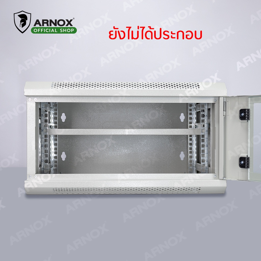 Arnox/AXN AN6U Network Cabinet Rack 40CM 6U ขนาด53x40x30 CM (ลึก 40cm) สำหรับกล้องวงจรปิด ...