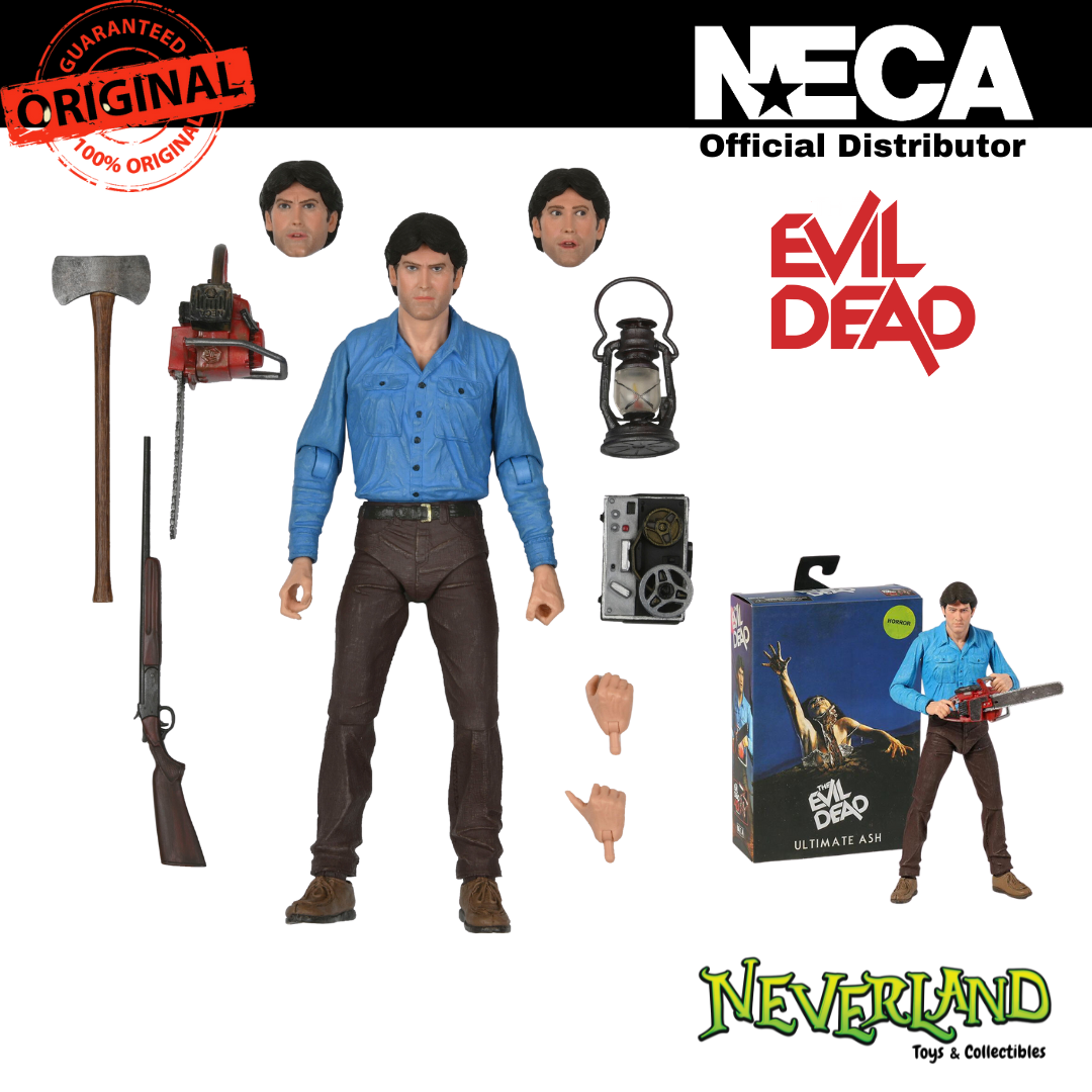 (NECA) Evil Dead Ultimate Ash 40th Anniversary 7 Scale Action Figure | Shopee Thailand