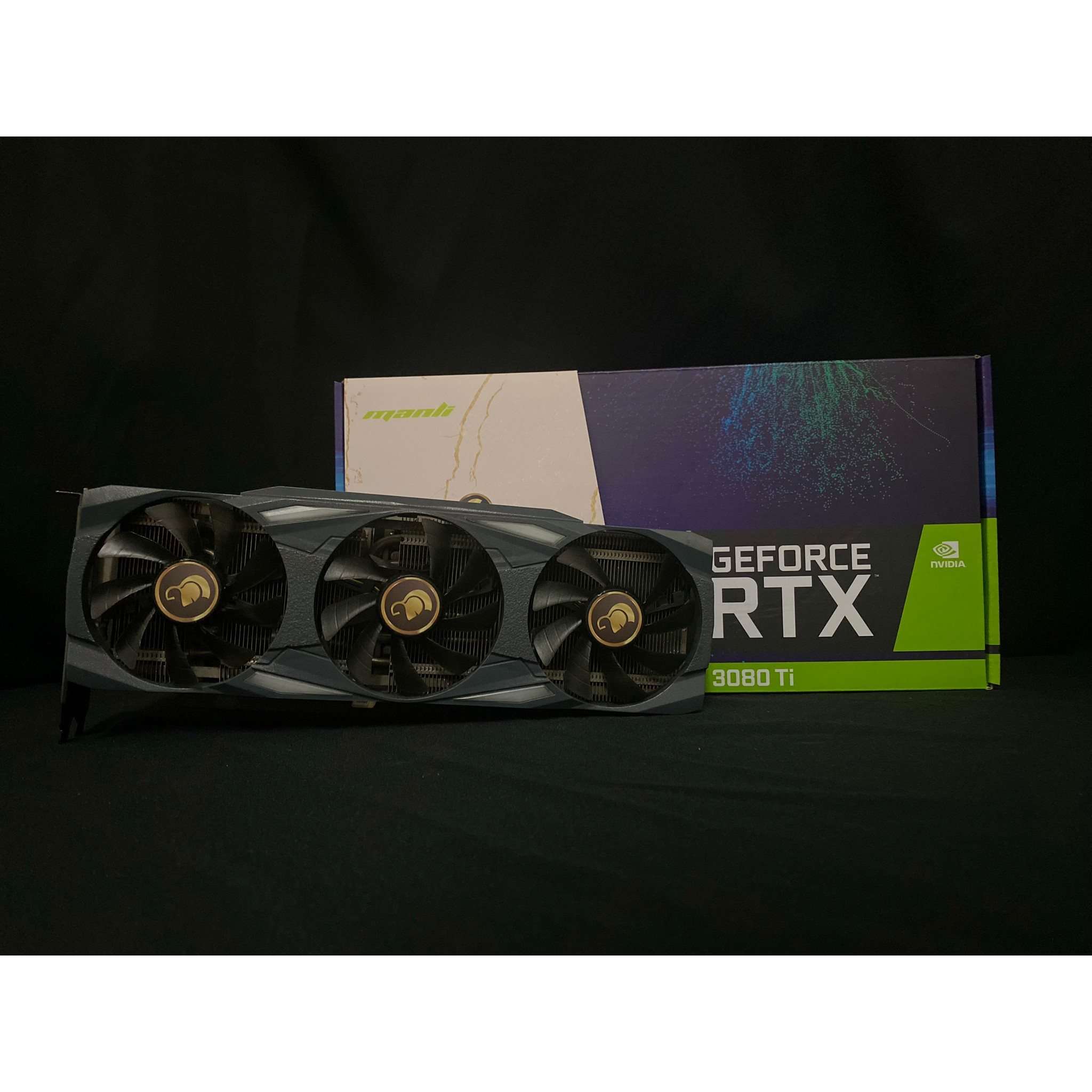 การ์ดจอ VGA MANLI RTX 3080TI GALLARDO 12GB GDDR6X สินค้ามือสอง มีกล่อง ...