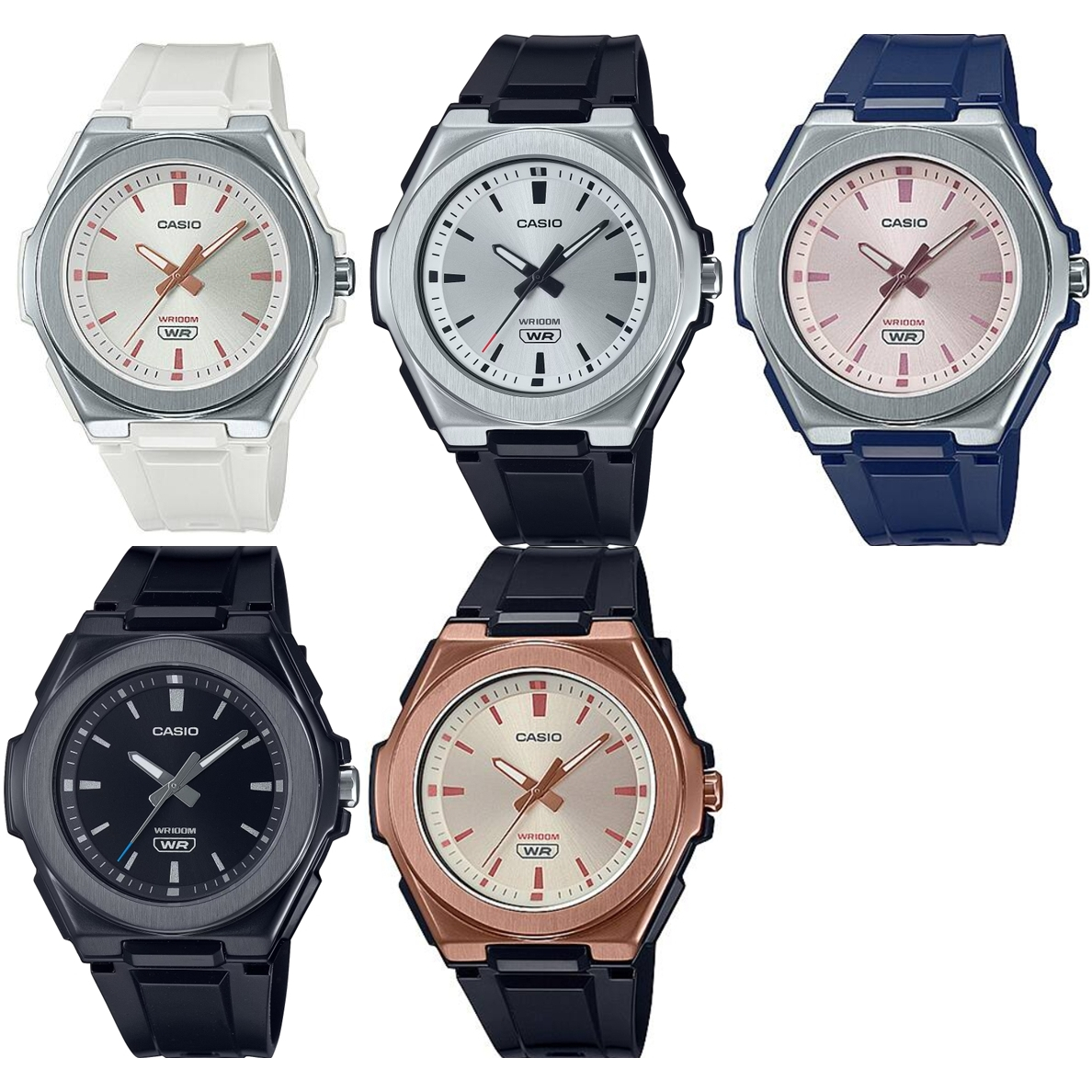 แท้ศูนย์ New Casio Lady LWA-300H LWA-300HB LWA-300 LWA-300HRG รับประกัน ...