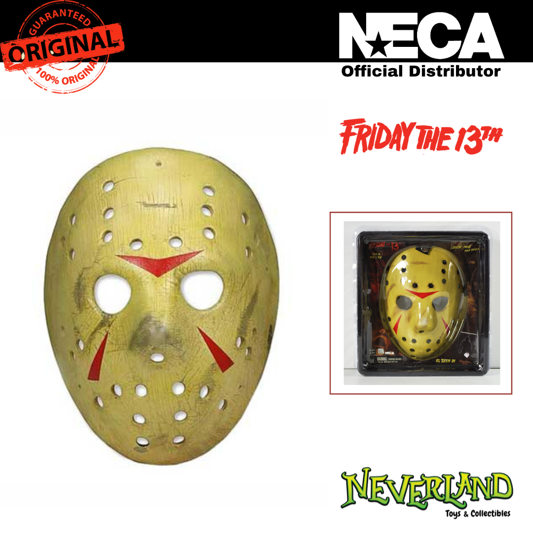 (NECA) Friday the 13th Part 3: Jason Mask Prop Replica | Shopee Thailand