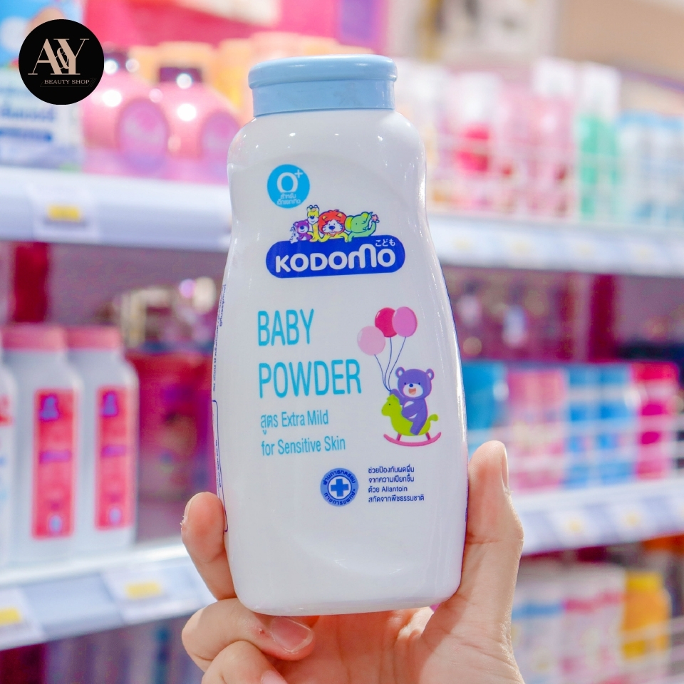 Kodomo แป้งเด็ก โคโดโม สูตร Extra Mild สีฟ้า160 กรัม | Shopee Thailand