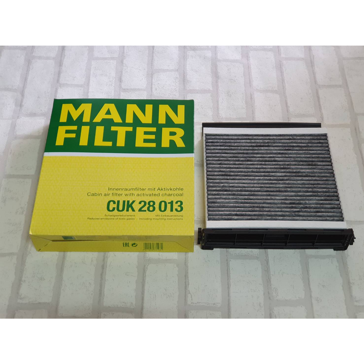 กรองแอร์ ชาโคล Benz GLA H247 ( 2020 - ) ทุกรุ่นย่อย Cabin Charcoal filter Mann CUK28013 / CUK ...