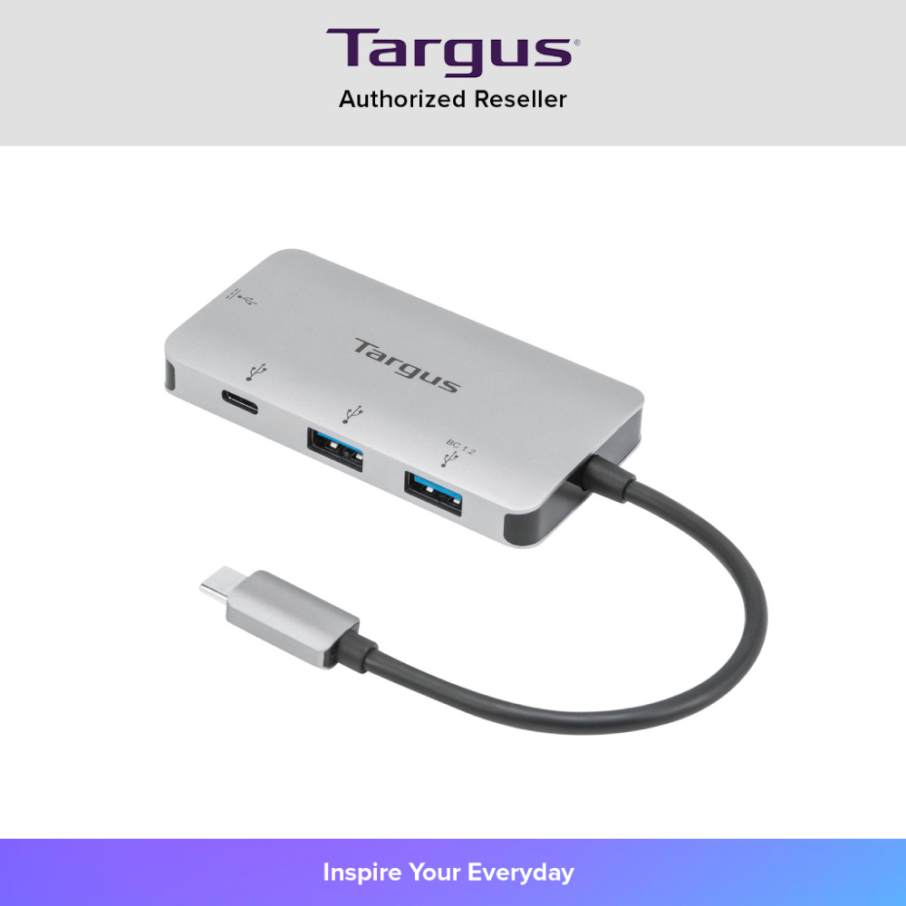 Targus USB-C Multi-Port HUB with 100W Power Delivery (ACH228AP ...