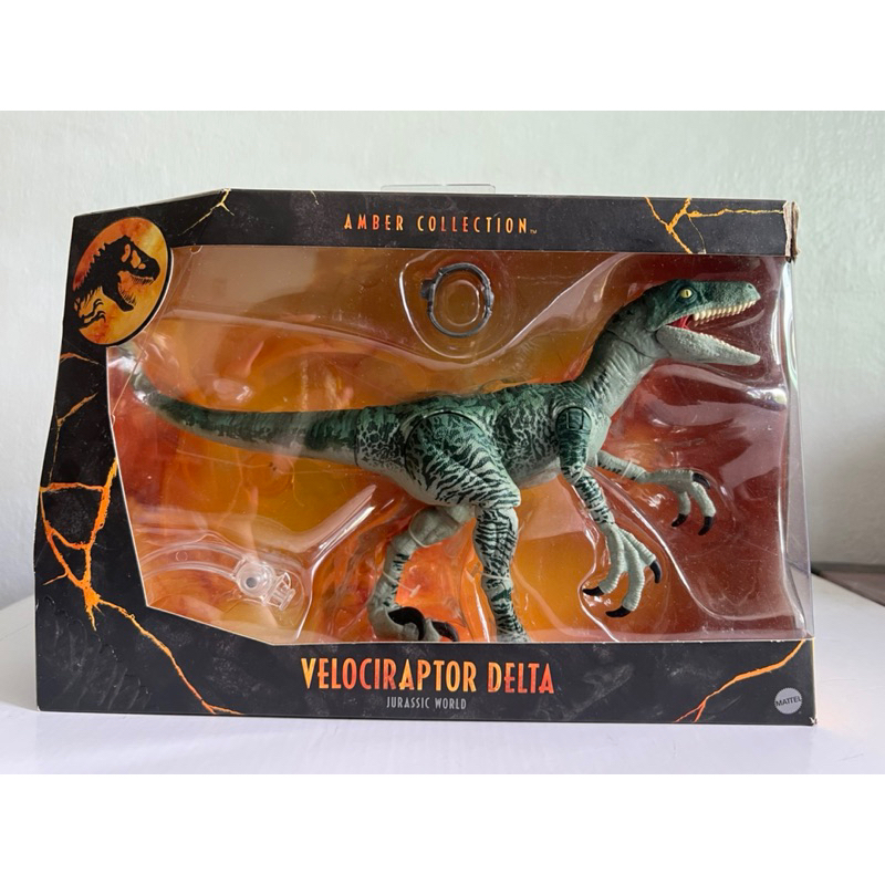 Jurassic World Amber Collection, Velociraptor Delta | Shopee Thailand