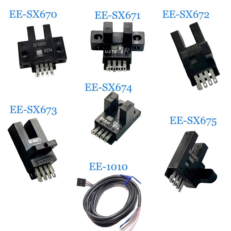 Photo Sensor เซนเซอร์ก้สมปู EE-SX670,671,672,673,674,675 และ EE-1010สาย ...