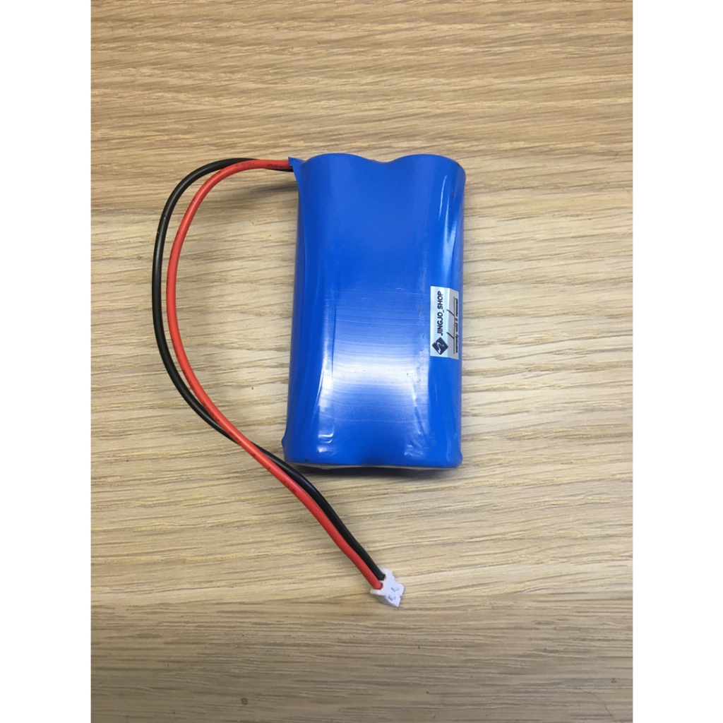 Battery pack แบตเตอรี่ 18650 แพ็ค 2 ก้อน 3.7v 6000mah DC มี BMS ป้องกันสามารถ นำไปใช้เป็นอะไหล่ ...
