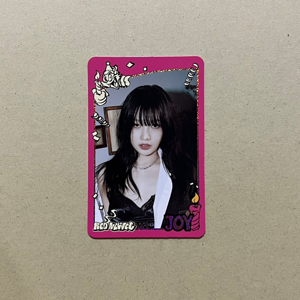 การ์ด Red Velvet Birthday Trading Card Set ไอรีน ซึลกิ เวนดี้ จอย เยริ ...