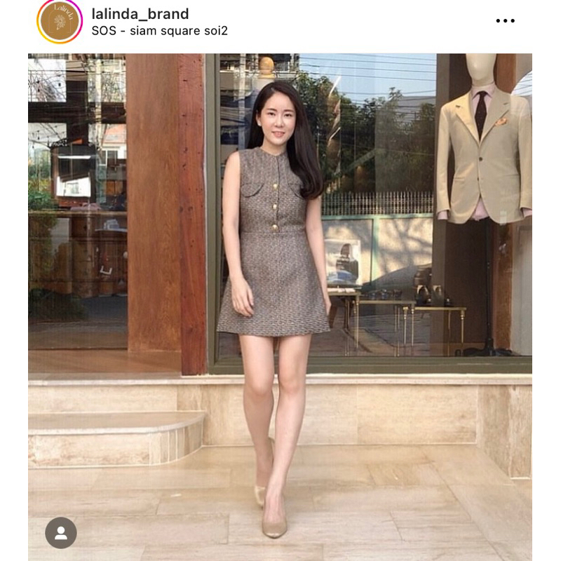 Lalinda dress (size s) | Shopee Thailand