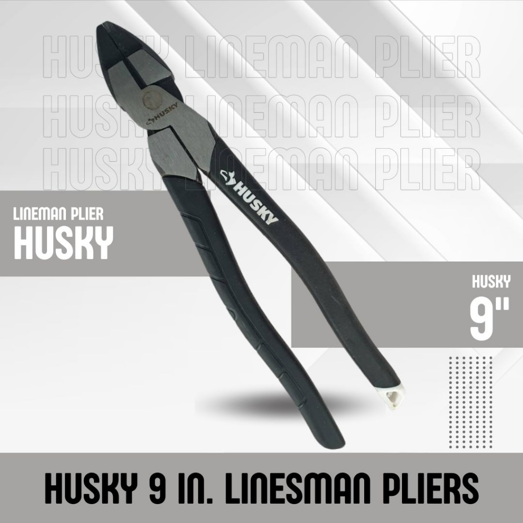 คีมปากรวม Lineman HUSKY 9" | Shopee Thailand