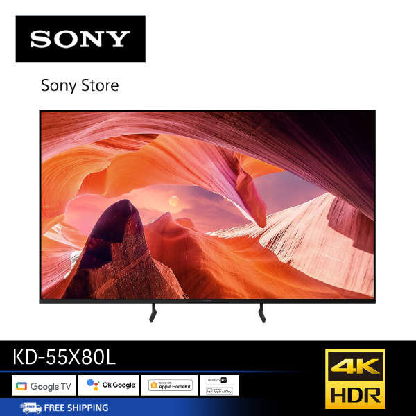 KD-55X80L (55 นิ้ว) l 4K HDR Processor X1™ | Shopee Thailand
