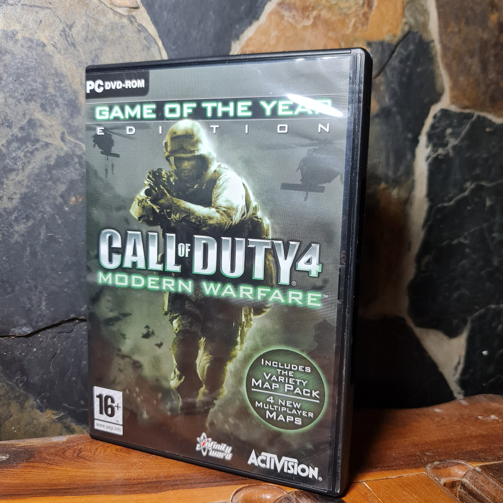 (PC) Call of Duty 4 Modern Warfare PC Game of the Year EU มือสอง ...