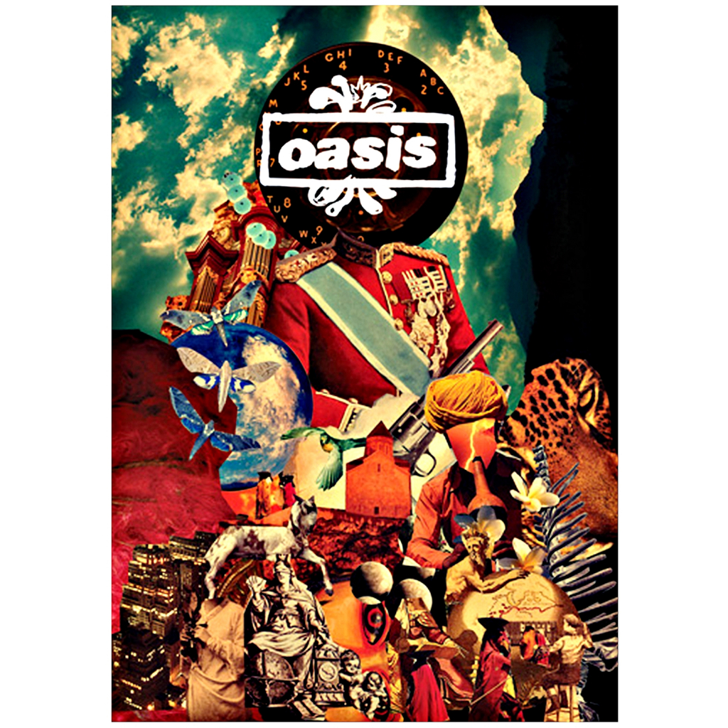 โปสเตอร์ วงดนตรี ร๊อค โอเอซิส oasis ขนาด A3 | Shopee Thailand