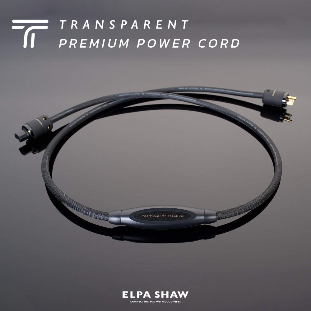 Transparent Premium Power Cord สาย Power cord Transparent รุ่น Premium ...