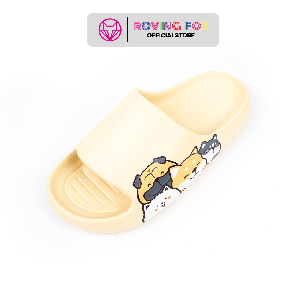 Roving Fox รองเท้าแตะพื้นนุ่มนิ่ม รุ่น RF6536 พื้นนุ่มใส่สบาย สีสันสดใส ...