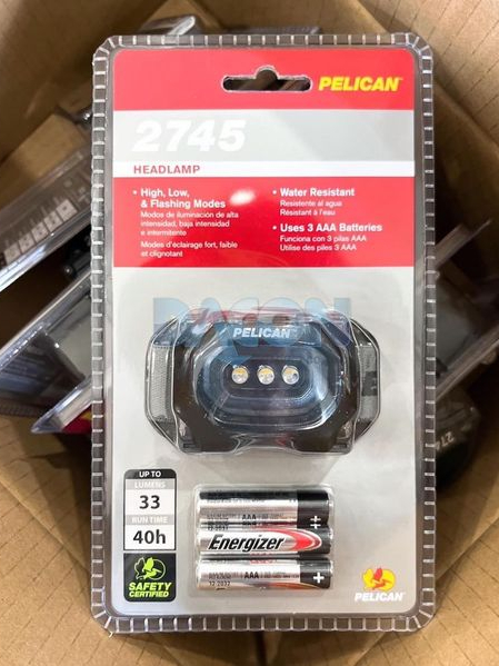 ไฟฉายเซฟตี้ คาดหัว Pelican 2745 Headlamp (กันระเบิด) | Shopee Thailand