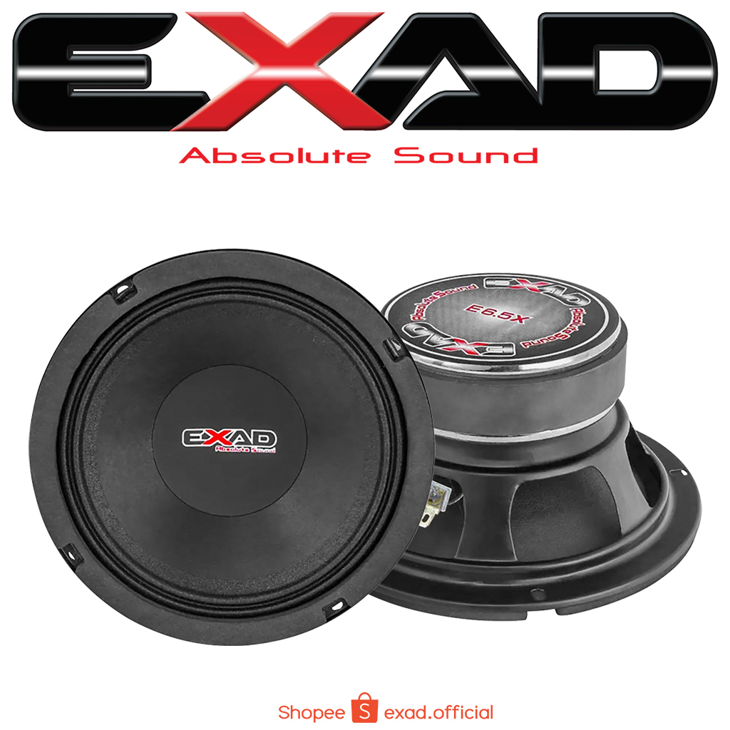 Midrange speaker EXAD E 6.5 X ลำโพงเสียงกลาง ราคาต่อคู่ (จัดส่งฟรี) | Shopee Thailand