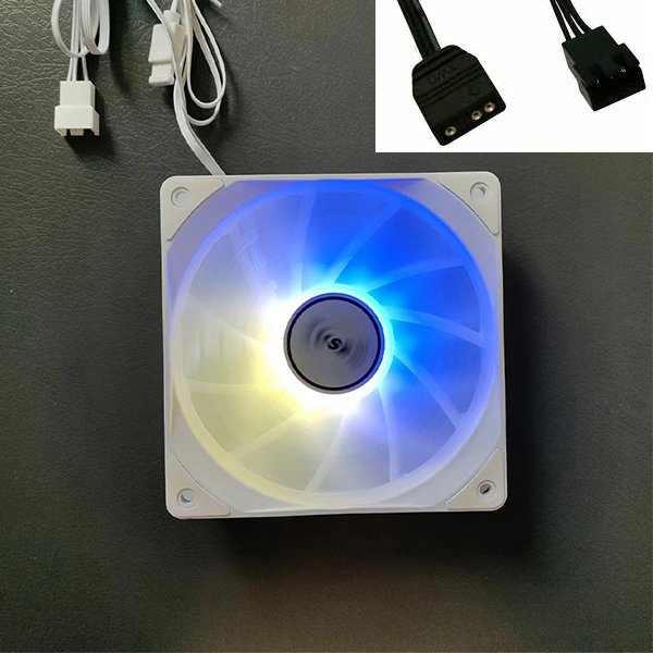 พัดลม เคส 120mm 3 PIN AND MOLEX FAN CASE COOLER WORKSTATION SERVER ...