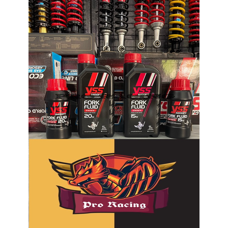 น้ำมันโช๊ค YSS FORK FLUID SYNTHETIC ROAD&OFF ROAD เบอร์15-20น้ำมันโช๊ค ...